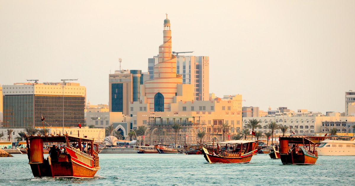 Doha: City Highlights Tour with Traditional Boat Cruise 5hrs | GetYourGuide