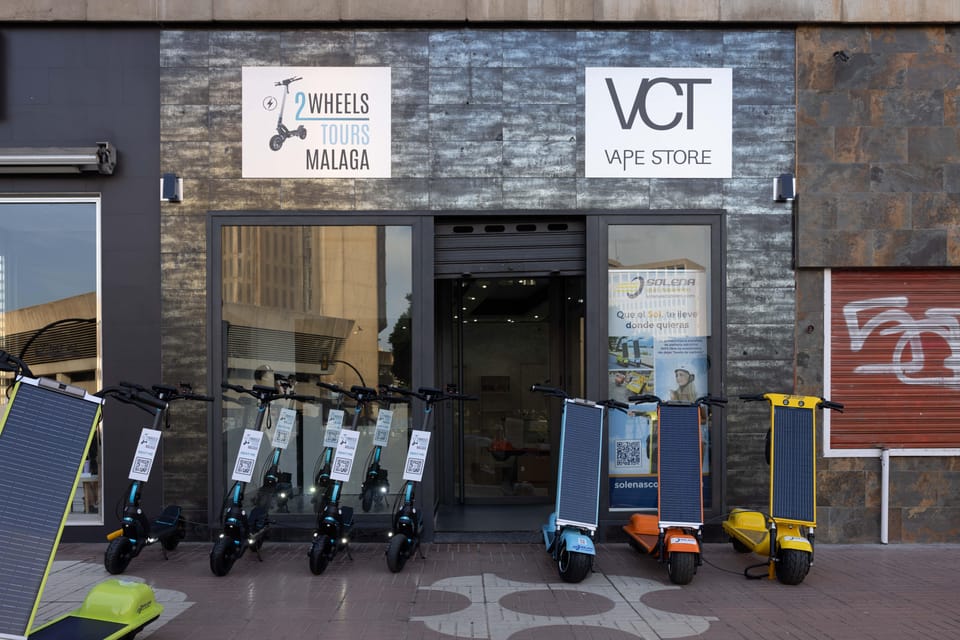 Malaga Explore Malaga On A Electric Scooter Getyourguide