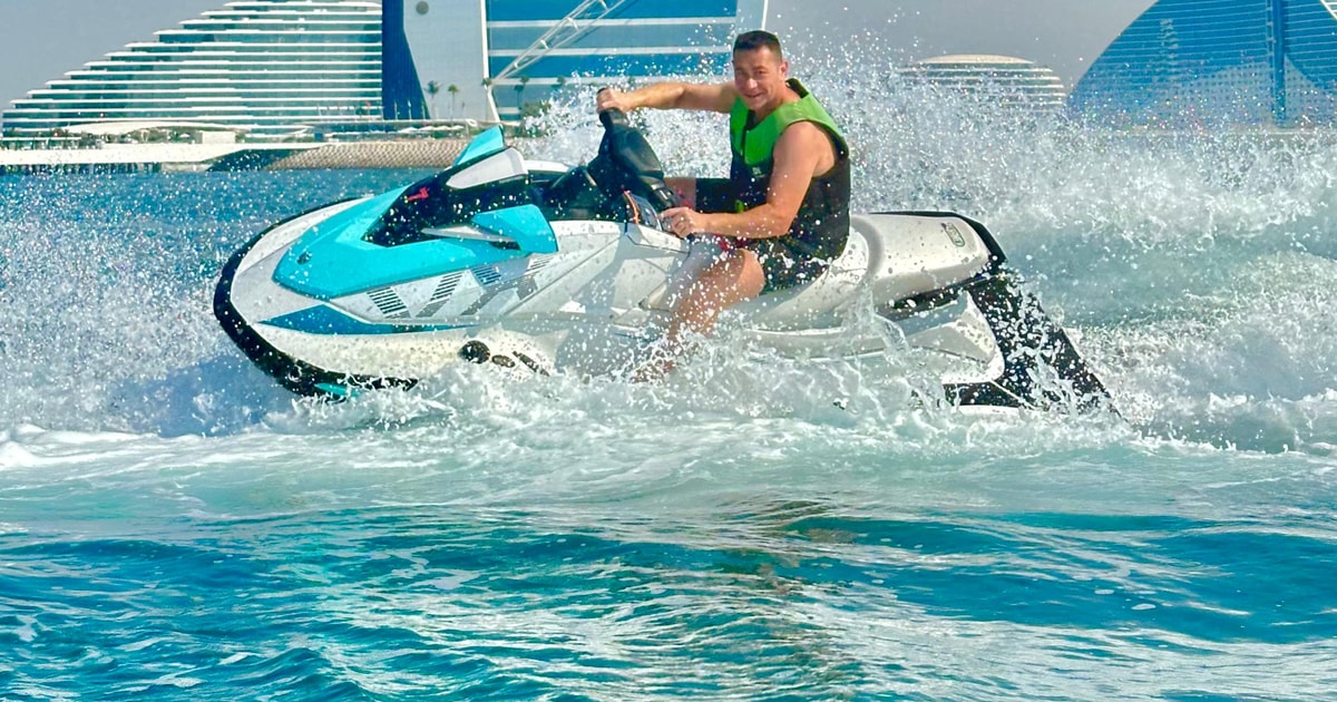 Dubai: Jet Ski & Chill? More Like Jet Ski & Thrill! + coffee | GetYourGuide