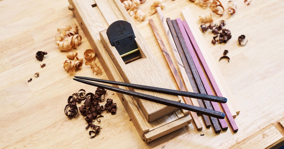 Tokyo: Chopstick Making Workshop with Artisan | GetYourGuide
