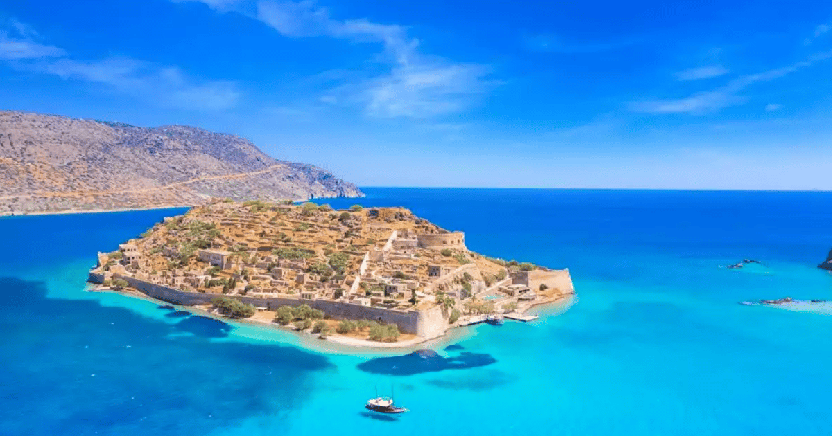 Crète : Croisière sur l'île de Spinalonga et dans la baie de Kolokytha ...