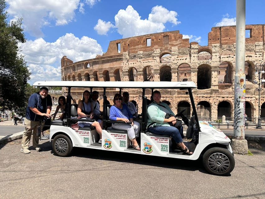 Rome: Golf Cart Tour The Very Best in 4 hours | GetYourGuide