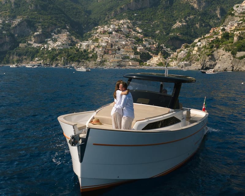 From Positano: Private Tour to Capri on a 2024 Gozzo Boat | GetYourGuide