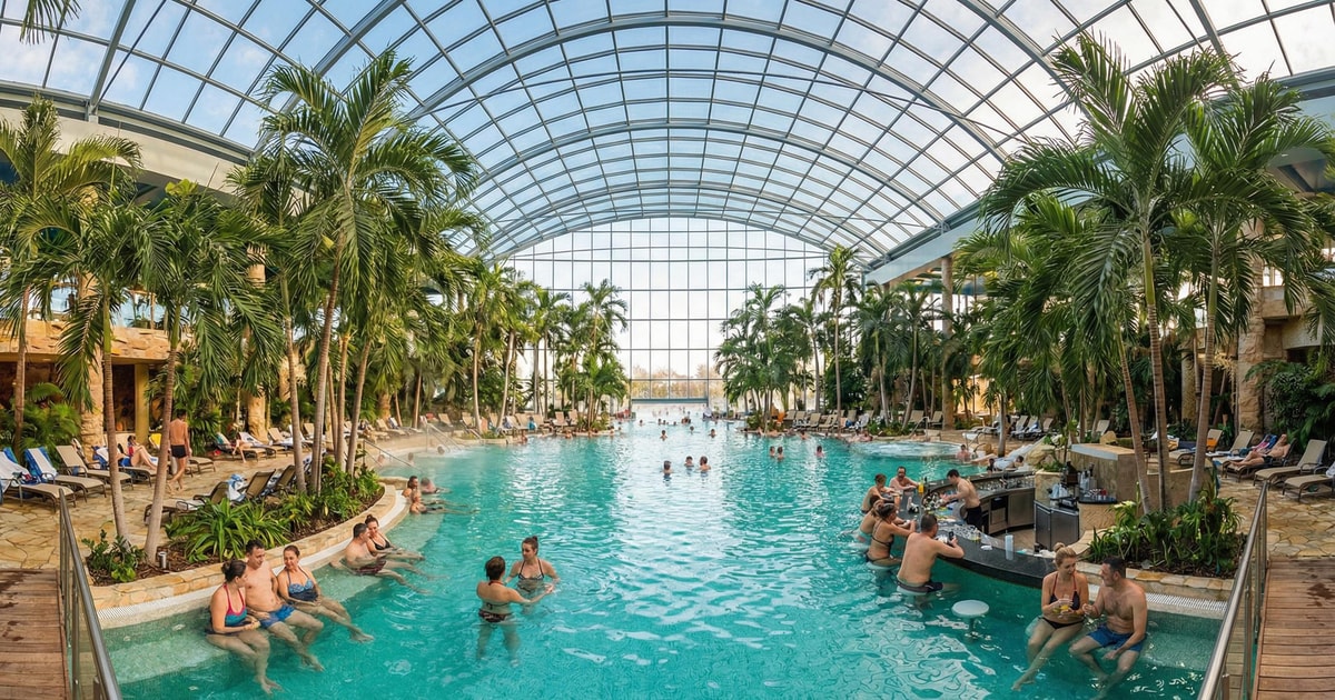 Bukarest: Therme Spa – inträde med komplett transfer | GetYourGuide
