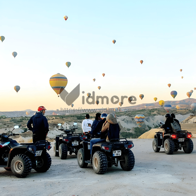 sunrise private ATV tour and watching balloon takeoff | GetYourGuide