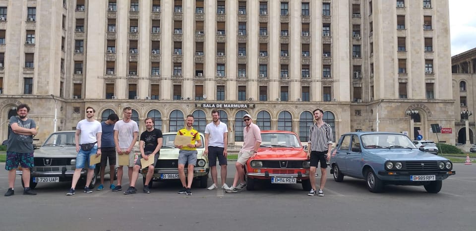 Romanian Vintage Car Driving Tour of Bucharest - 90min | GetYourGuide