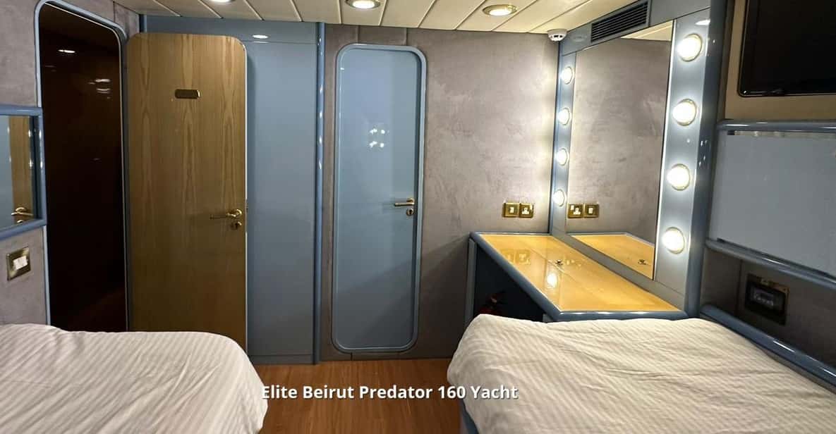 Beirut Predator 160ft – 2023 Yacht Rental Dubai - 110 PAX | GetYourGuide