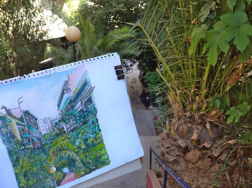 Outdoor drawing class in Modern Athens; Pangrati, Metz.. | GetYourGuide
