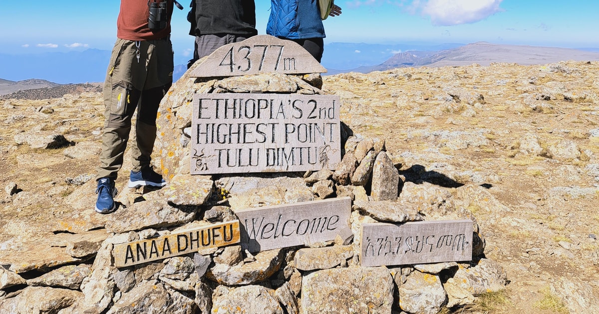 6 night and 7 days Trekking Tour Bale Mountains | GetYourGuide