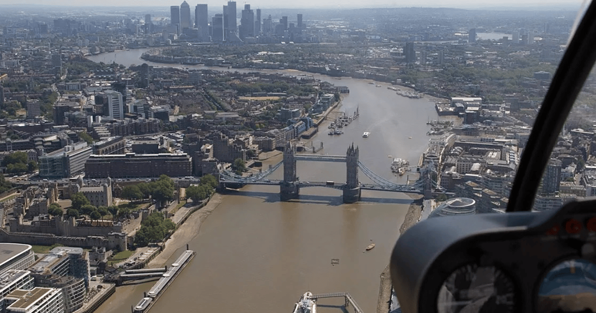 London: City Sightseeing Helicopter Flight | GetYourGuide