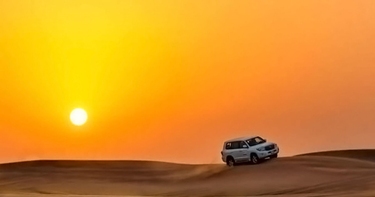 Qatar: Sunset Desert Safari with Camel Ride & Sandboarding | GetYourGuide