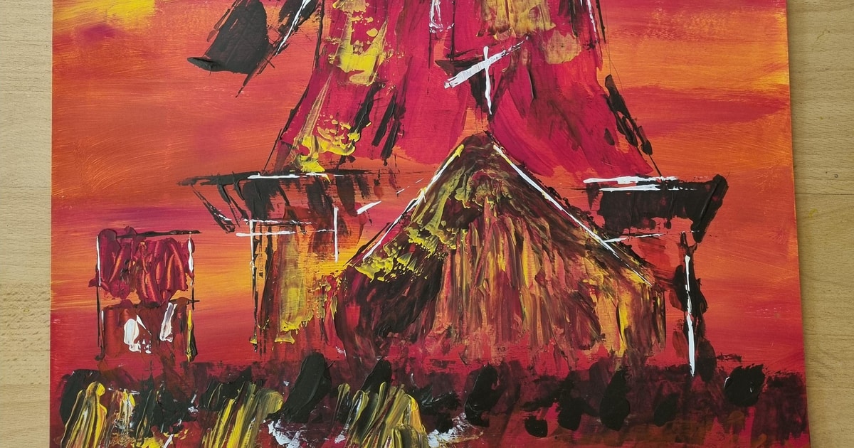 Zaandam: paint a Dutch windmill in a cosy atelier | GetYourGuide