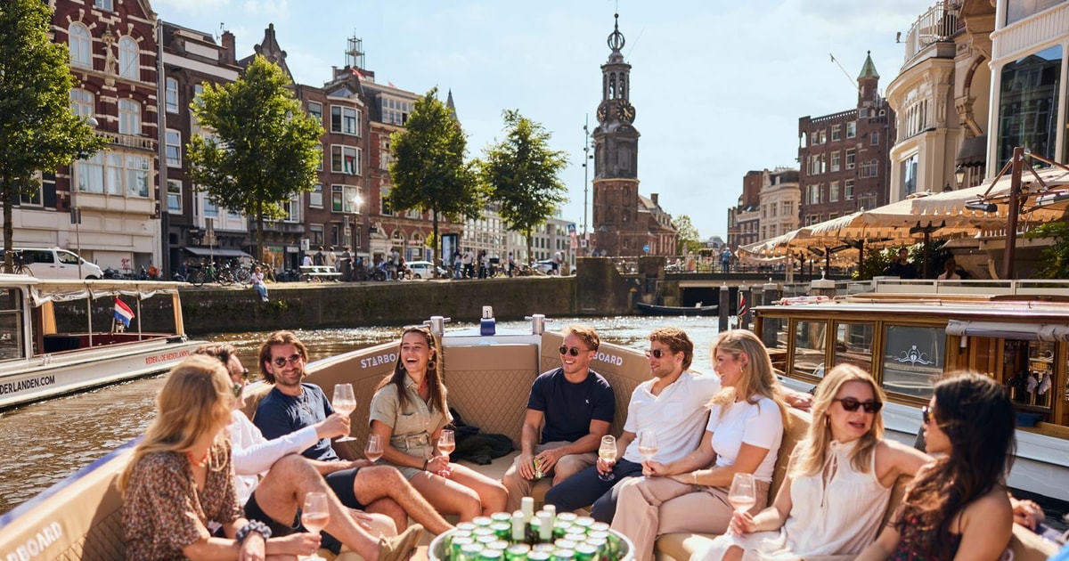 🛳️ Amsterdam: Canal Booze Cruise with Unlimited Drinks Option No ...