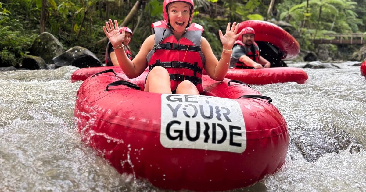Ubud: Pakerisan Jungle River Tubing Adventure with Lunch | GetYourGuide