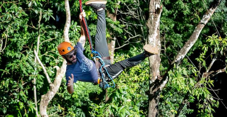 Exploring the jungle | Zip line, Canopy and Kayak | GetYourGuide