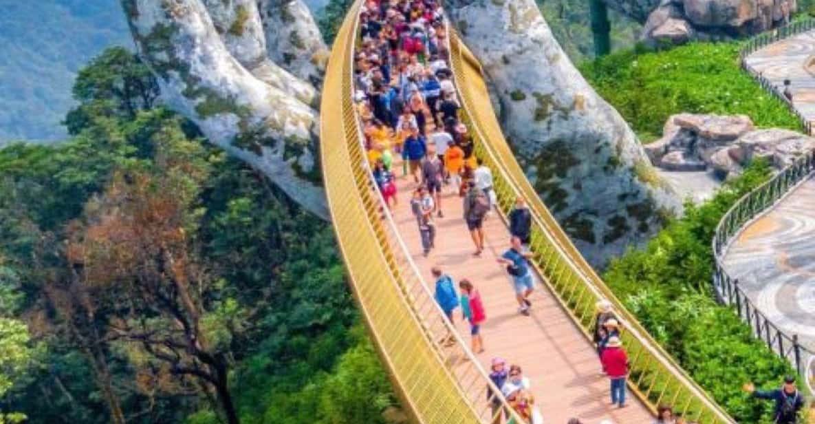 Golden Bridge Ba Na Hills heldagstur fra Hoi An/Da Nang | GetYourGuide