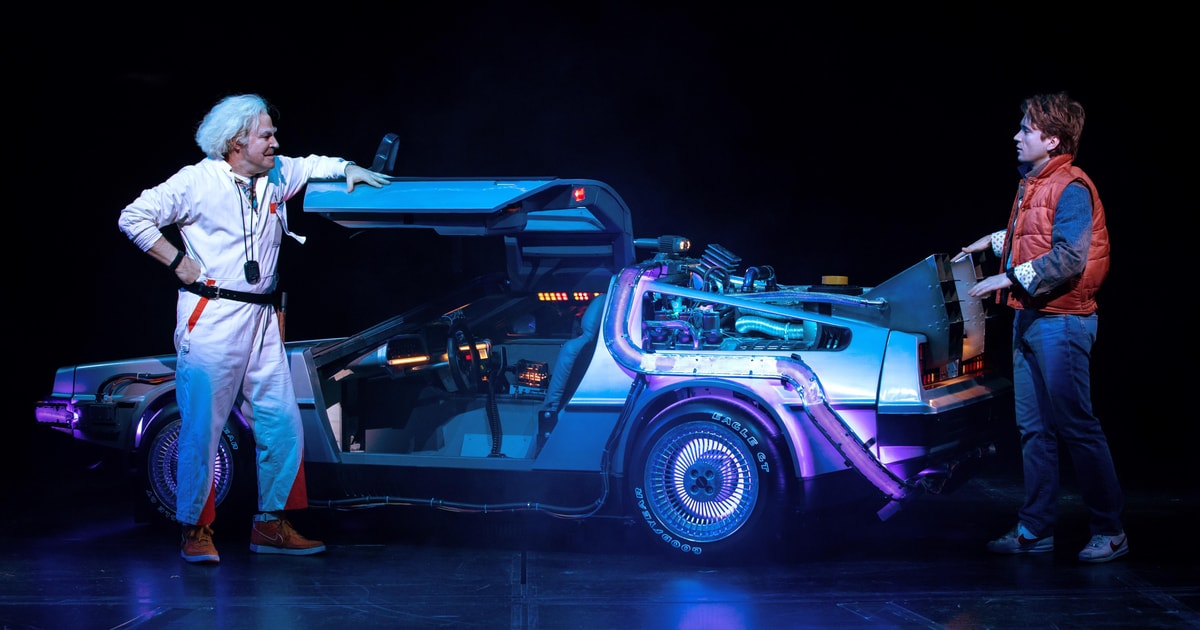 London: Back to the Future Musical & 2-retters måltid før ...