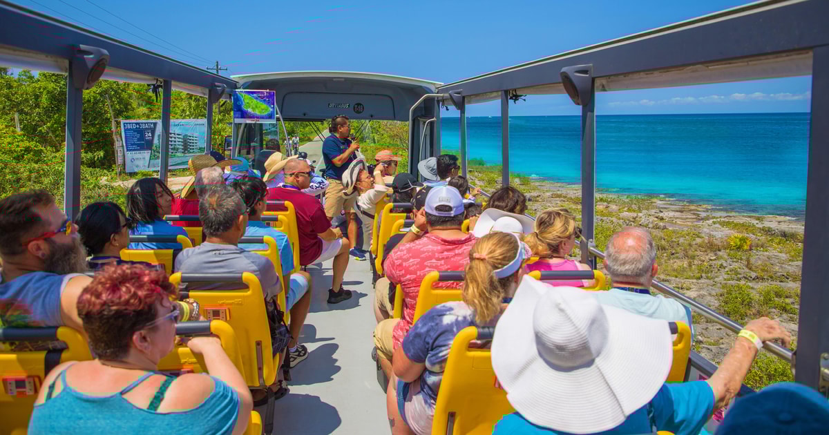 Cozumel: Open Top City Tour & Beach Break | GetYourGuide