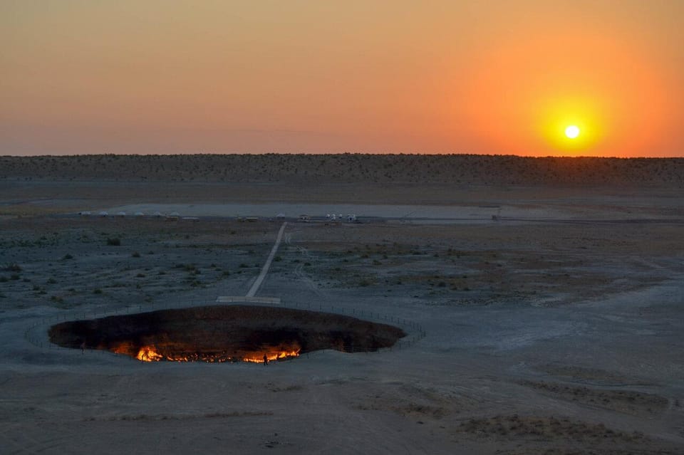 2 Days Private and Guided Cas Crater Tour from Ashgabat | GetYourGuide