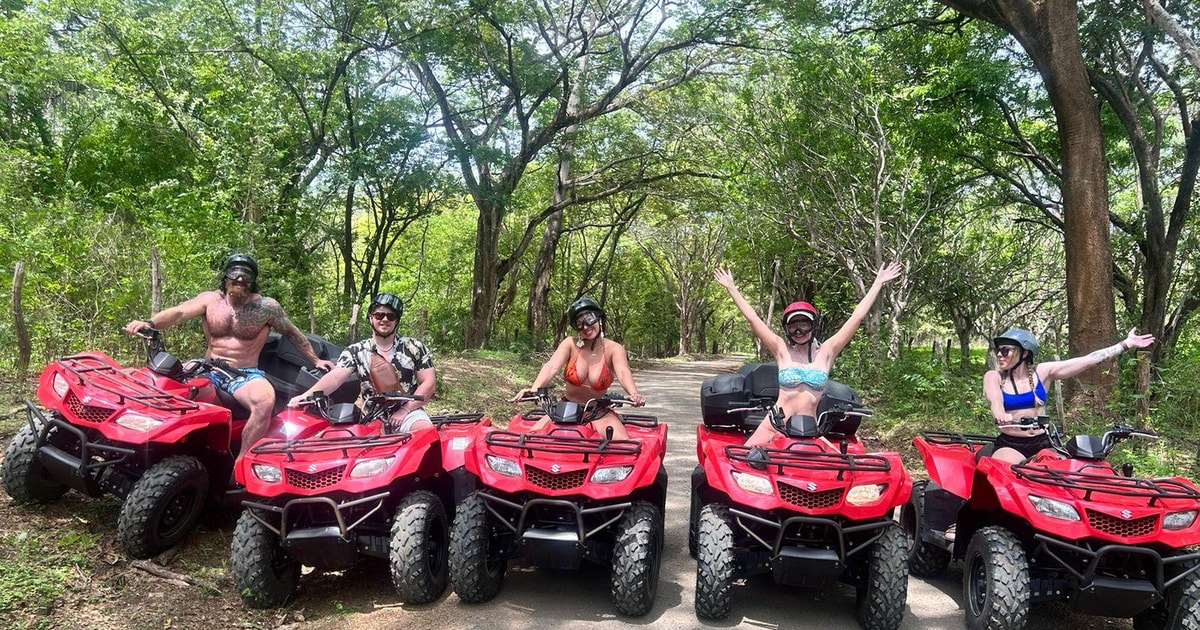 Ontdek geheime stranden bij tamarindo op nieuwe ATVS | GetYourGuide