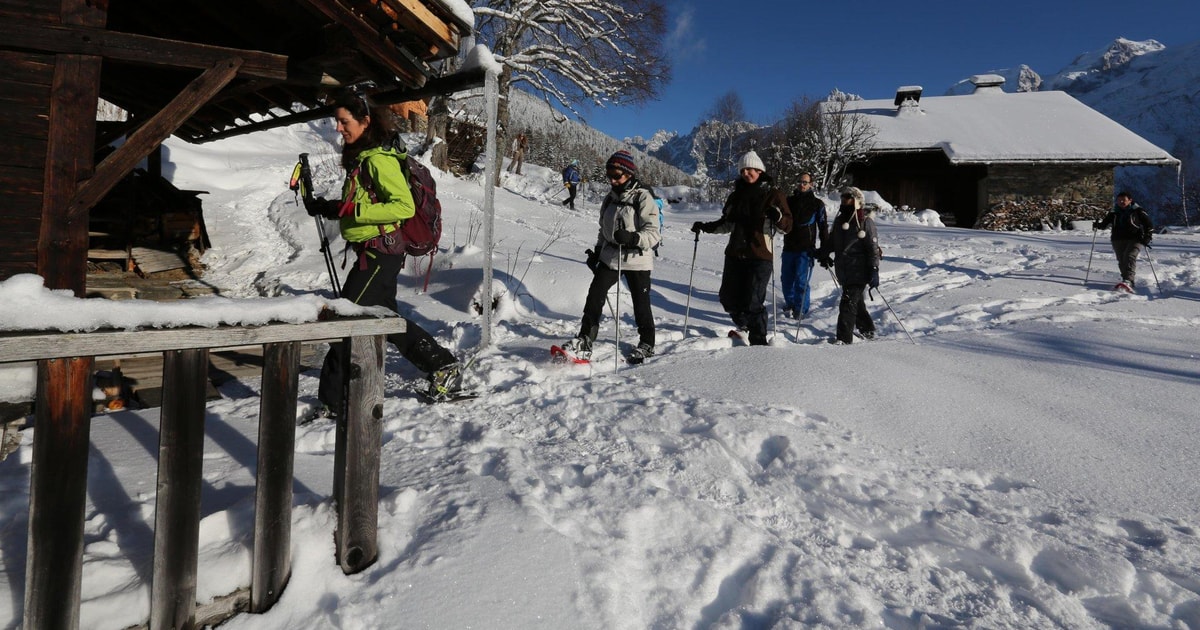 Chamonix Mont-Blanc - Snowshoe Hike, Milking, Raclette Meal | GetYourGuide