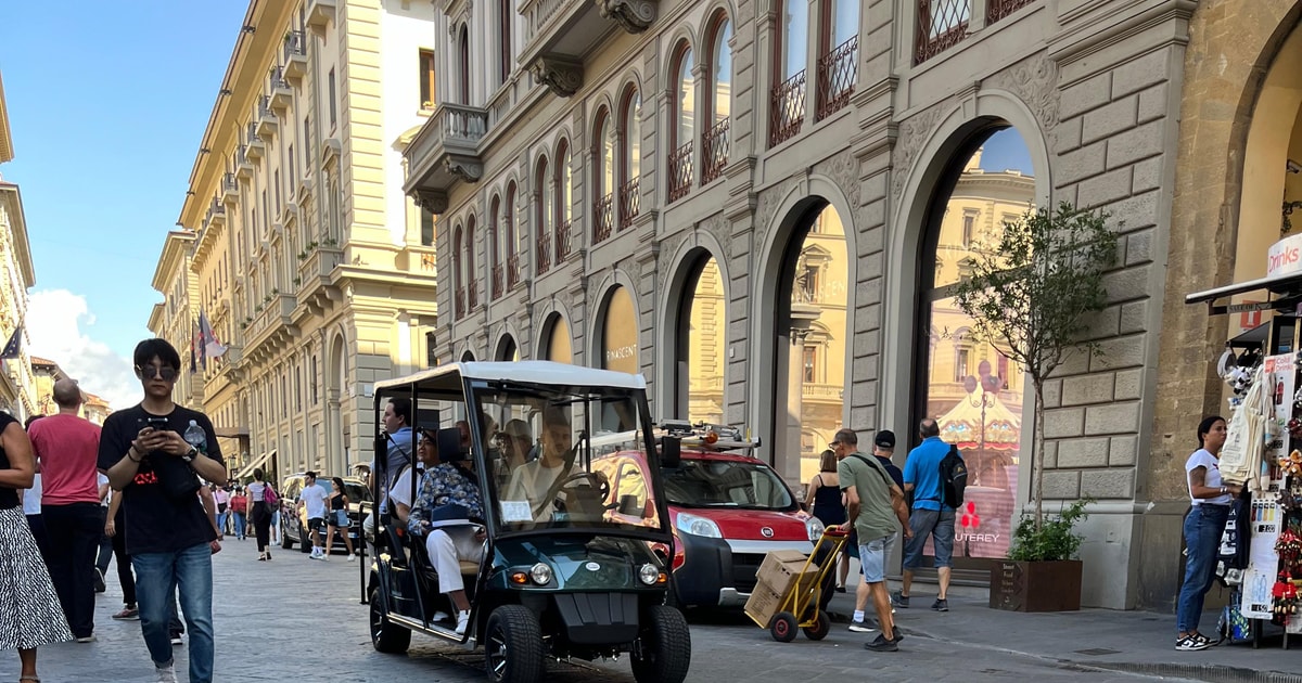 Florence: Golf Cart City Tour | GetYourGuide