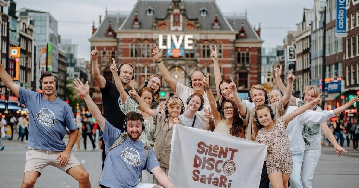 Amsterdam: Silent Disco City Tour | GetYourGuide
