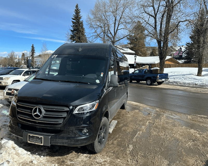 Denver Airport Transfer To/From Aspen for 6-14 Sprinter Van | GetYourGuide