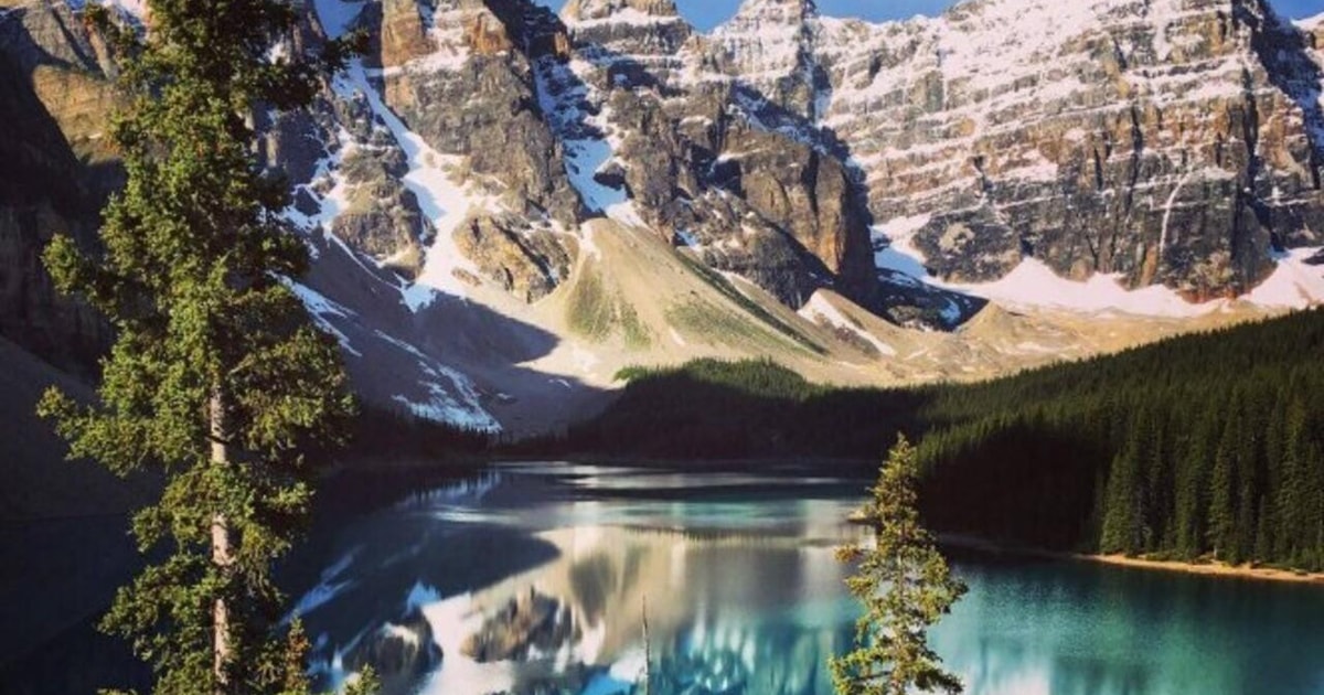 Banff: Lake Louise and Moraine Lake Tour with Pickup & Drop | GetYourGuide