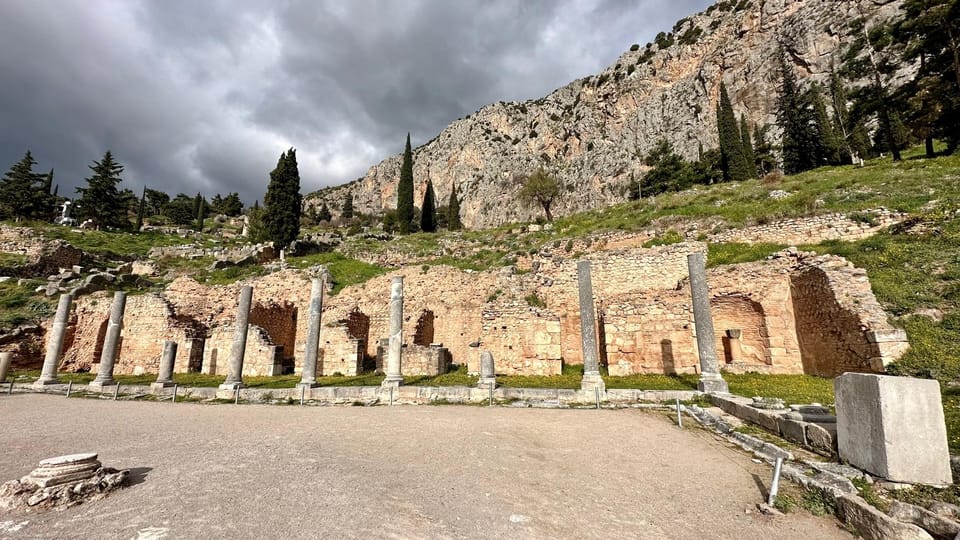 Delphi Navel Of Earth Hosios Loukas Full Day Private Tour | GetYourGuide