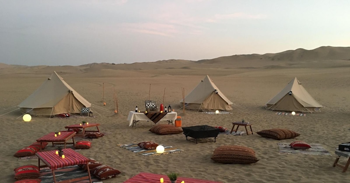 Doha: Camping in Desert Overnight Desert safari | GetYourGuide