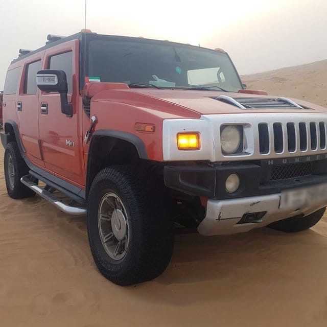 Exclusive Hummer Desert Safari Dubai Private Basis | GetYourGuide