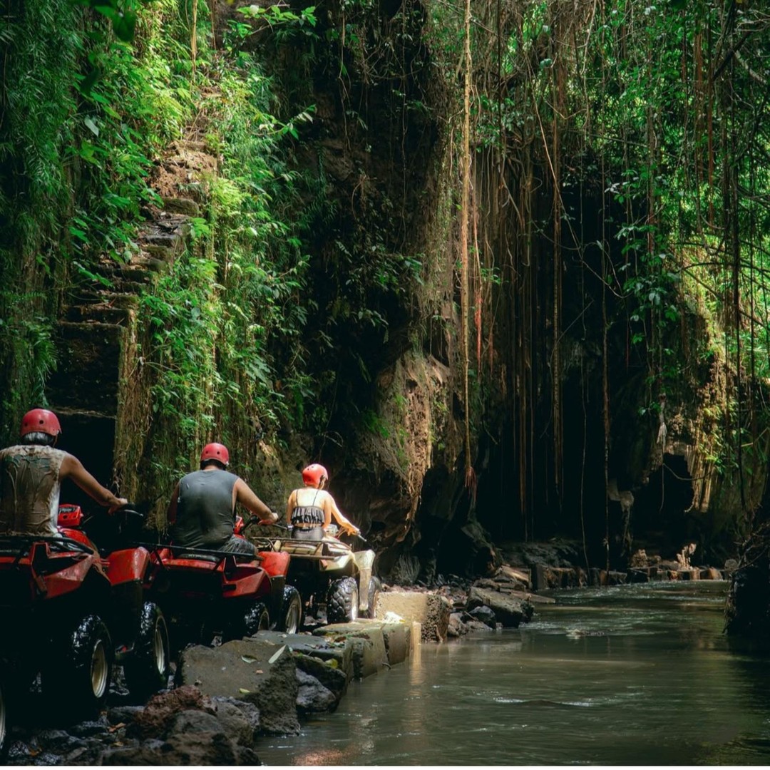 Ubud: Quad ATV Waterfalls & Barong Caves | GetYourGuide