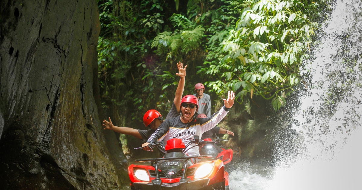 Ubud: ATV Quad Biking Adventure with lunch & hotel transfer | GetYourGuide