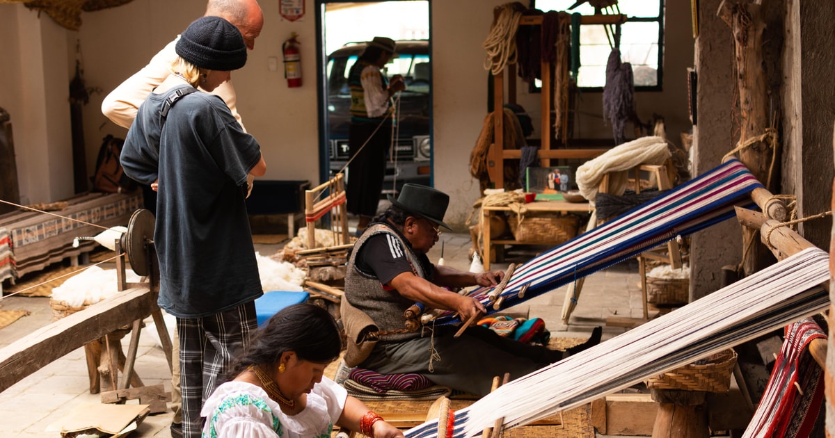 From Quito: Otavalo-Ponchos Square-Peguche Waterfall-Museum | GetYourGuide