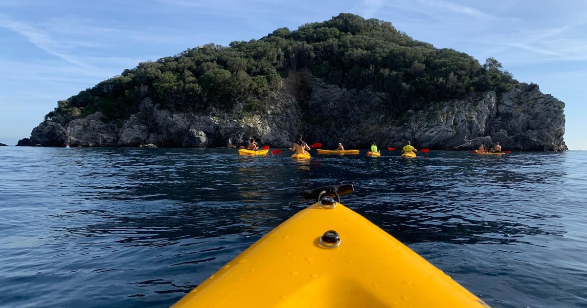 Marine Park of Bergeggi Island: Guided Kayak Tour | GetYourGuide