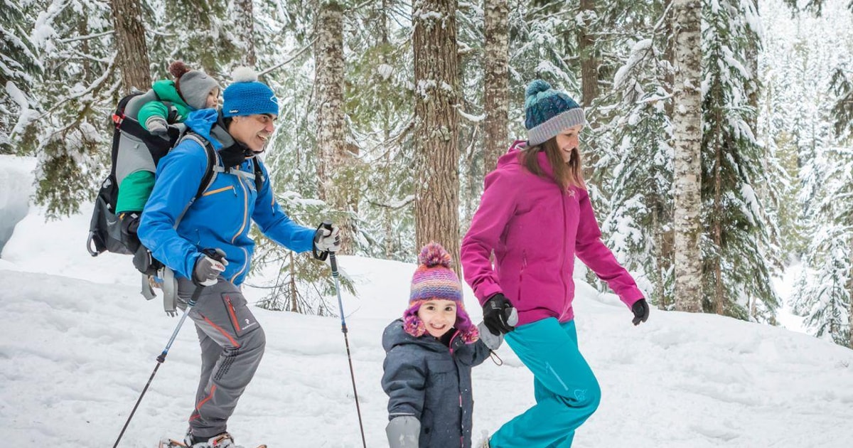 Hudiksvall: Snowshoe Walk with Guide and Hot Drink | GetYourGuide
