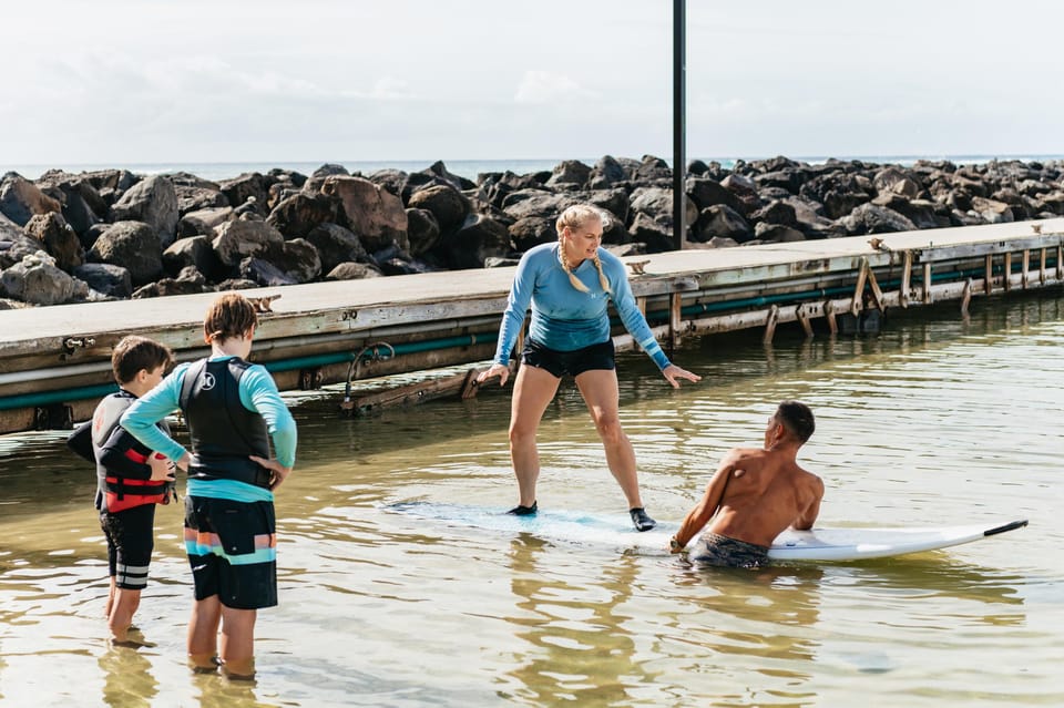 Oahu: Beginner-Friendly Waikiki Beach Surfing Lesson | GetYourGuide
