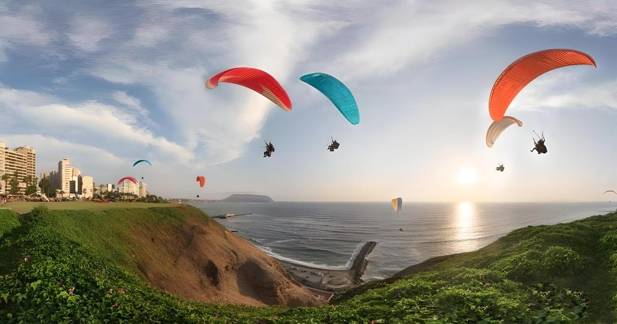 Lima | Paragliding at Cost Verde | GetYourGuide