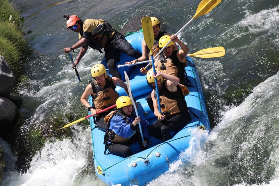 Desde Arequipa: Rafting en el río Chili | GetYourGuide