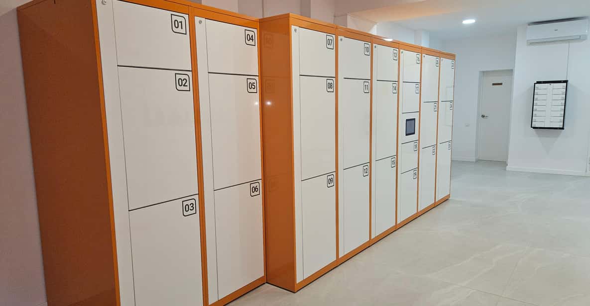 Locker Luggage storage near Sagrada Familia 24H Barcelona | GetYourGuide