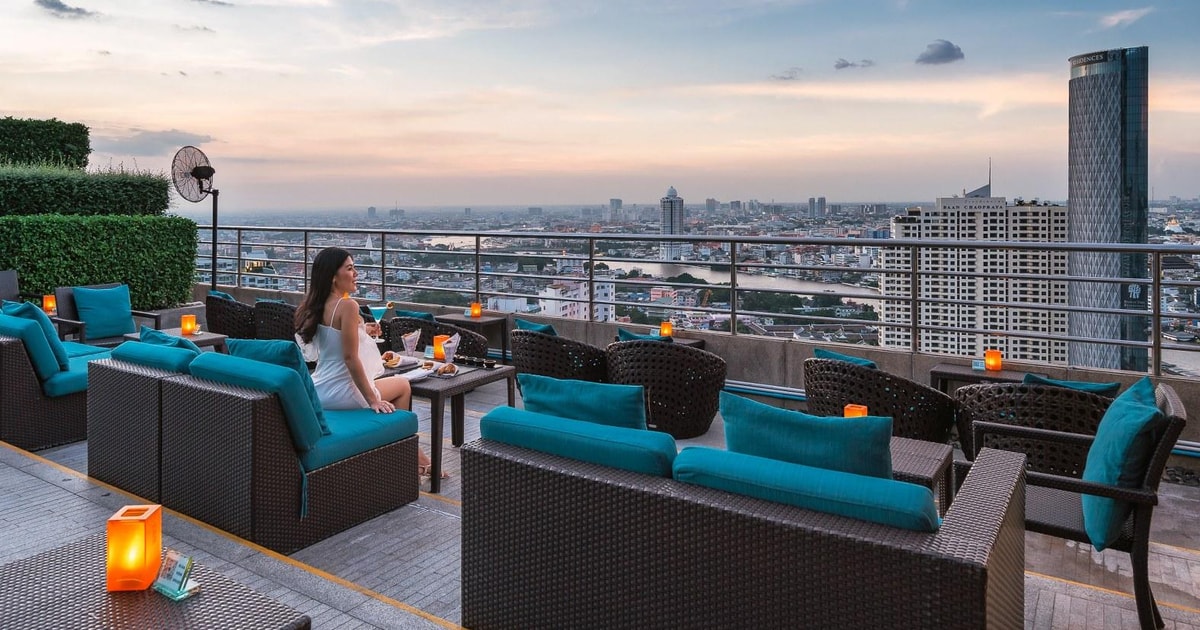 Bangkok: ThreeSixty Rooftop Bar at Millennium Hilton | GetYourGuide