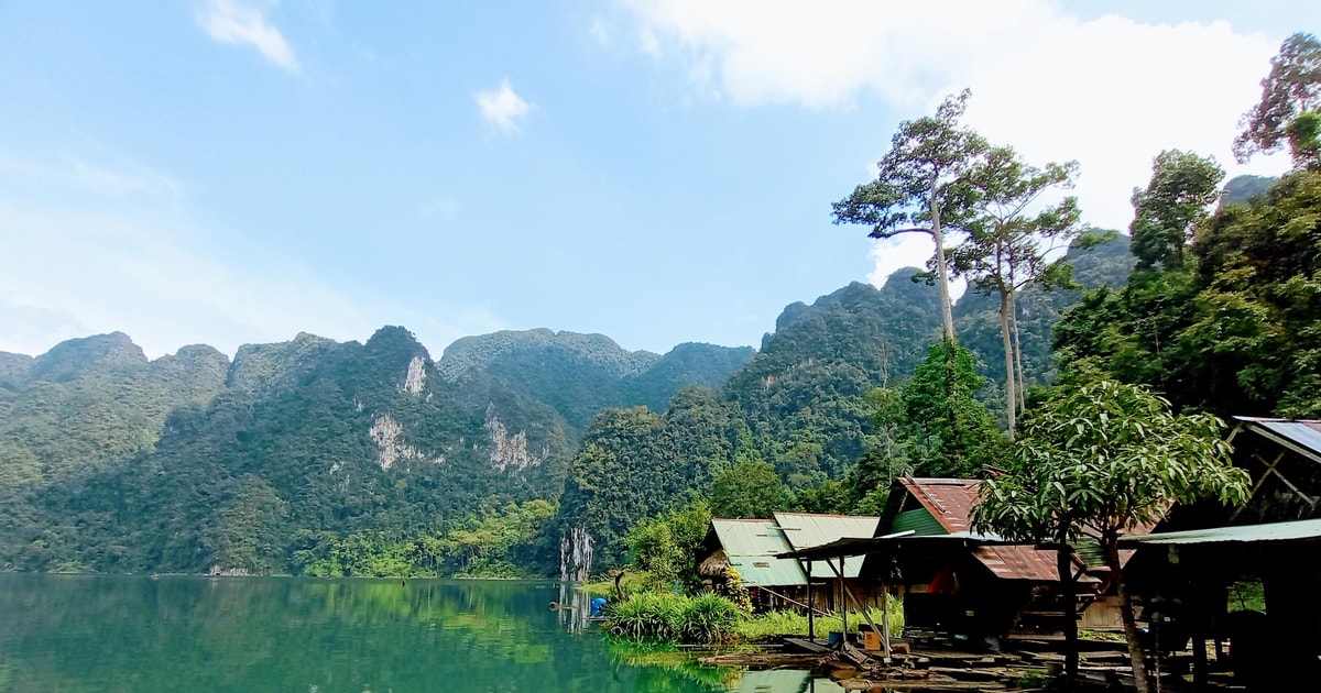 Khao Sok: lago Cheow Larn, paseo por la jungla y exploración de cuevas ...