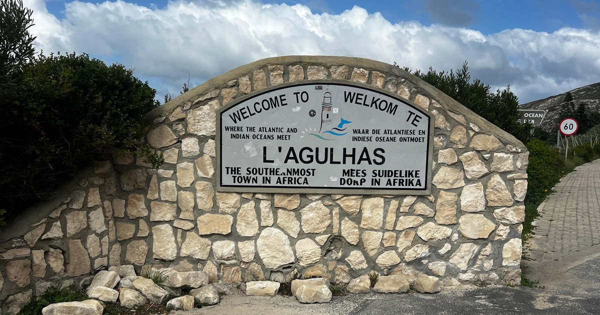 Cape Town: Cape Agulhas Full-Day Tour with Whale Watching | GetYourGuide