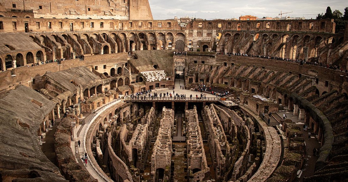 Rome: Colosseum Arena Tour with Ancient Rome Guided Tour | GetYourGuide