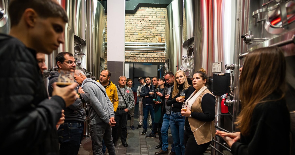 Budapest: Brewery Tour at "First Craft Beer" & Beer Tasting | GetYourGuide