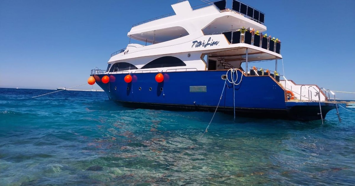 Hurghada: Luxury Boat Trip To Orange bay & Magawish Island | GetYourGuide