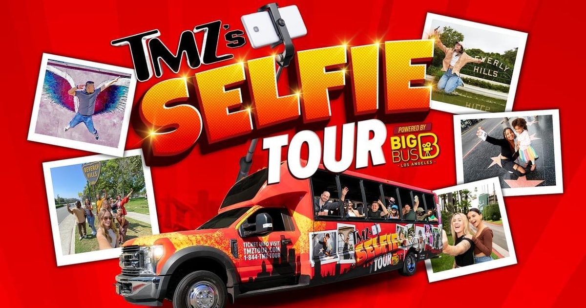 LA: TMZ Iconic Selfie Tour of Hollywood | GetYourGuide