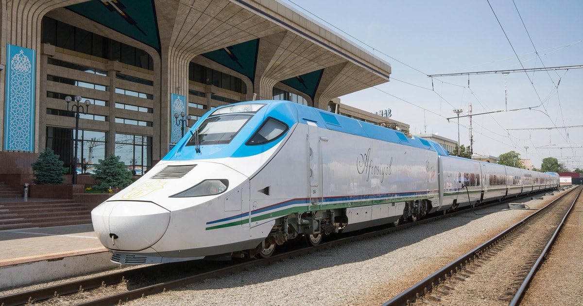 Tashkent: Afrosiyob High Speed Train Ticket to Samarkand | GetYourGuide