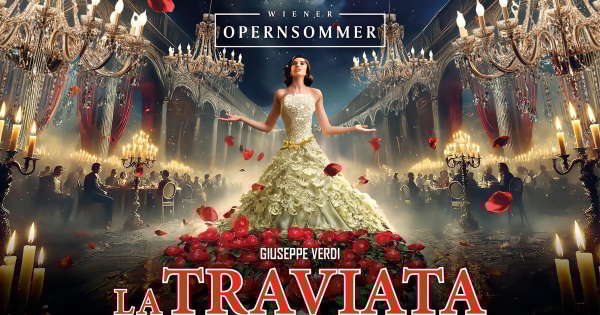 Vienna: unique open-air opera "La Traviata" - with seating | GetYourGuide